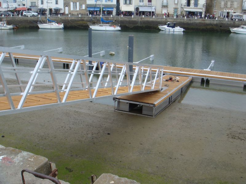 Pontons flottants - Le Croisic (44) - Pech'Alu