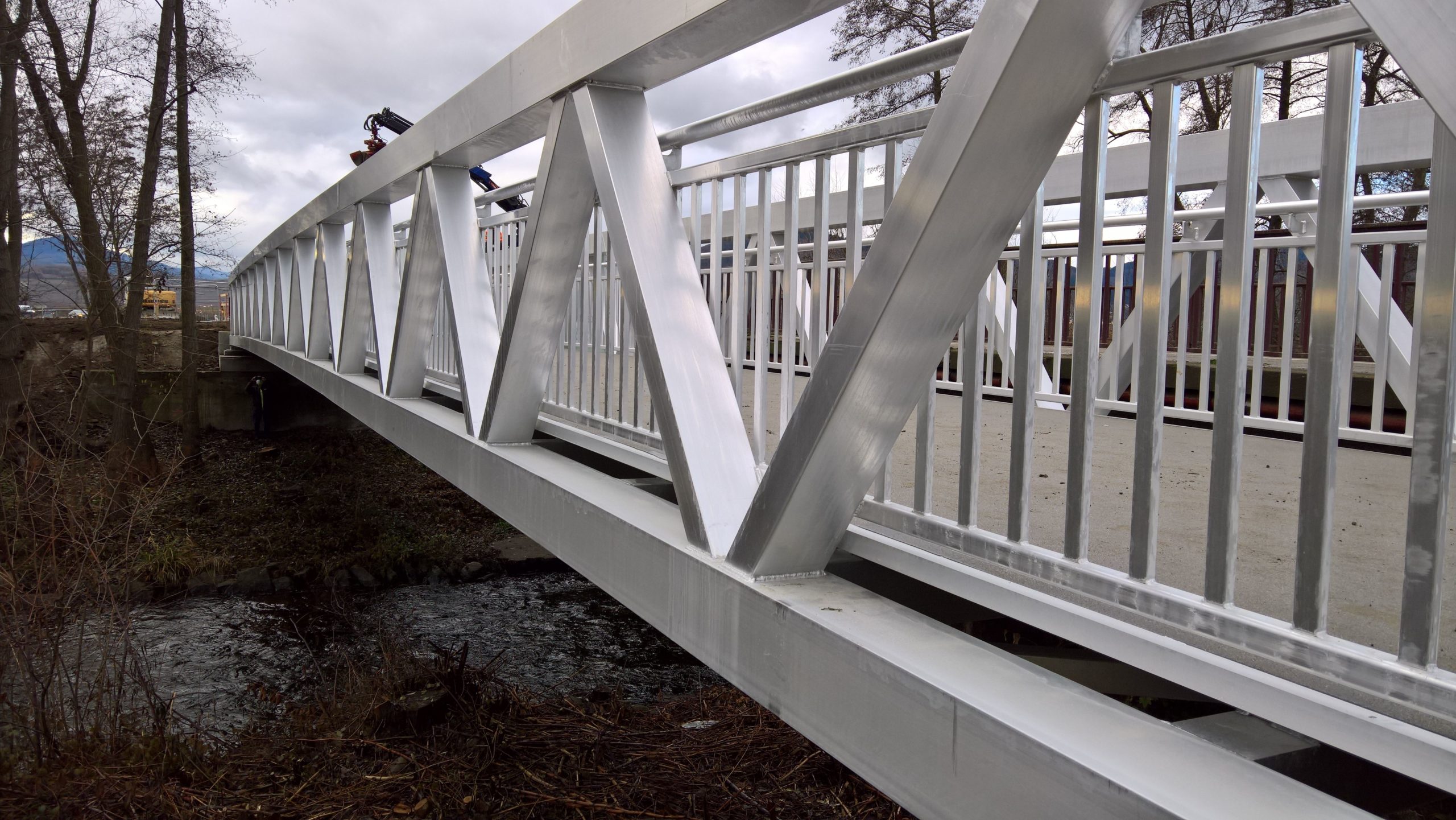 Passerelle - Colmar (68) - Pech'Alu